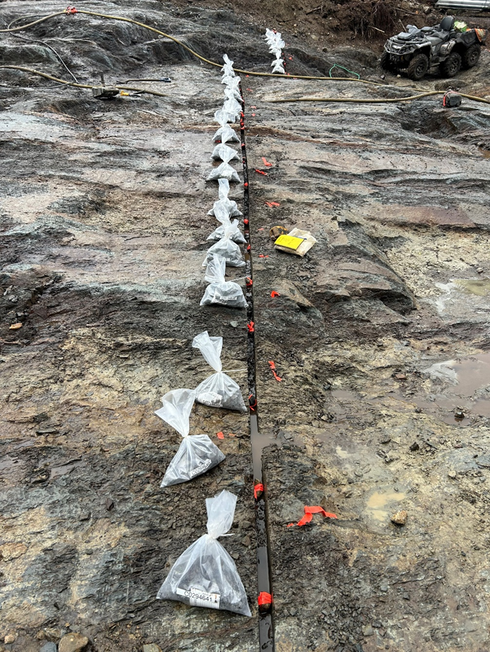 ABCOURT COMPLETES CHANNEL SAMPLING OF ITS SECOND STRIPPING PHASE ON ITS ...